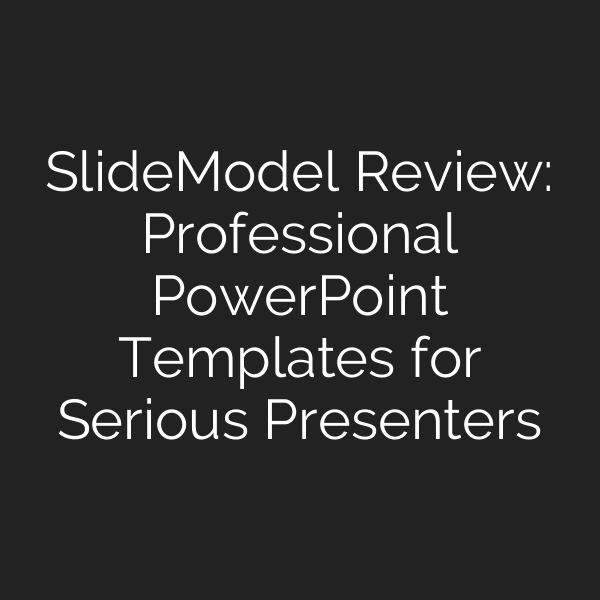 SlideModel Review: Professional PowerPoint Templates for Serious ...